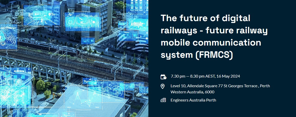 RTSA: The Future of Digital Railways – Future Railway Mobile ...